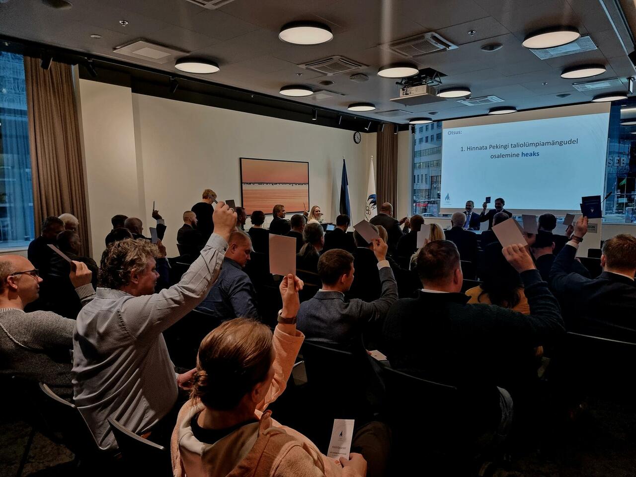 EOK Esindajate kogu kinnitas 2023. aasta eelarve ja hindas Eesti esinemist Pekingi OM-il — Eesti ...